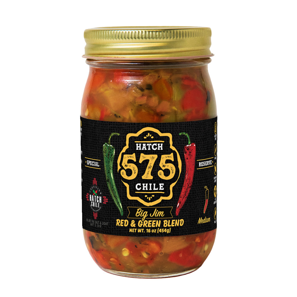 575 Big Jim Hatch Red & Green Chile Blend (Medium)